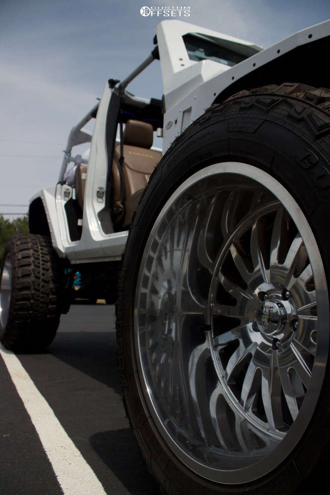 2014 Jeep Wrangler with 24x14 -76 Cali Offroad Summit and 40/15.5R24 ...