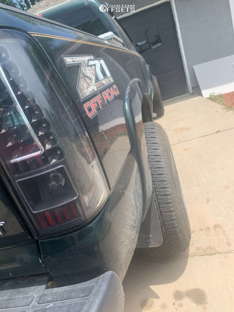 2004 Chevrolet Silverado 1500 with 20x12 -51 Vision Split and 25/11 ...