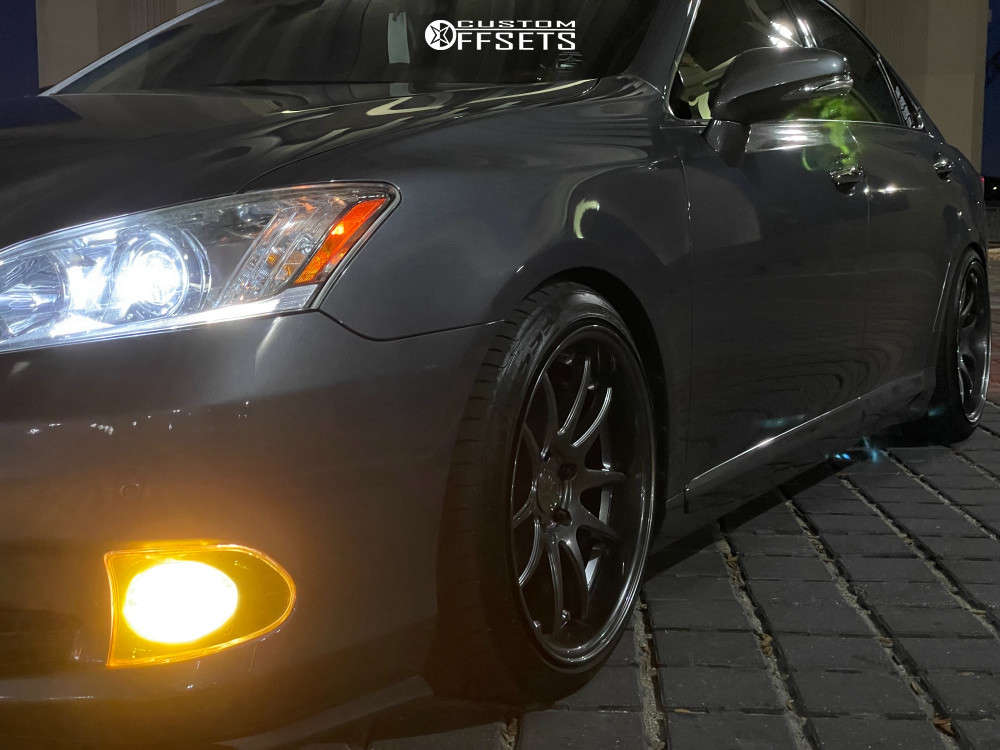 2012 Lexus ES350 Nearly Flush Coilovers | Custom Offsets