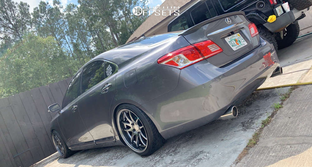 2012 Lexus ES350 Nearly Flush Coilovers | Custom Offsets