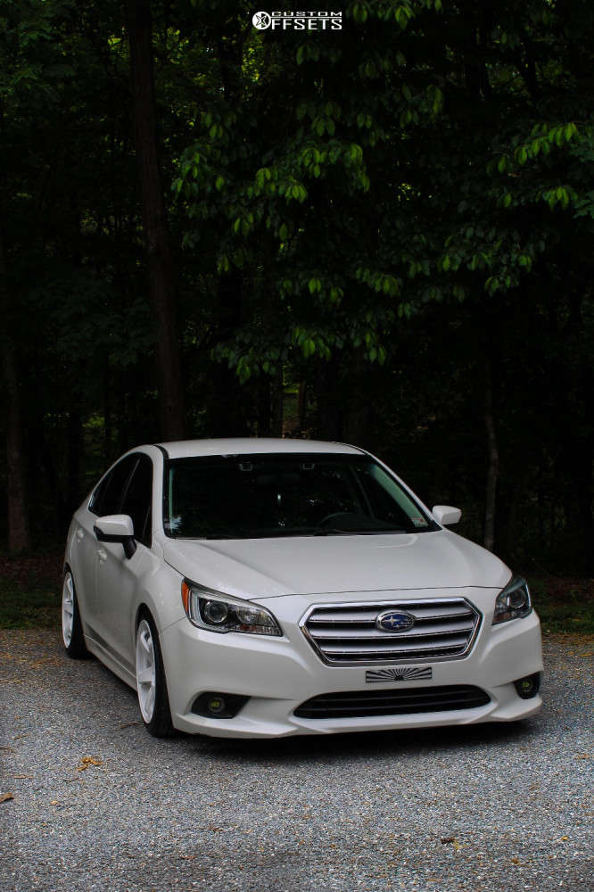 2016 Subaru Legacy with 18x9.5 40 GMR Gmr-04 and 235/40R18 Achilles Atr ...