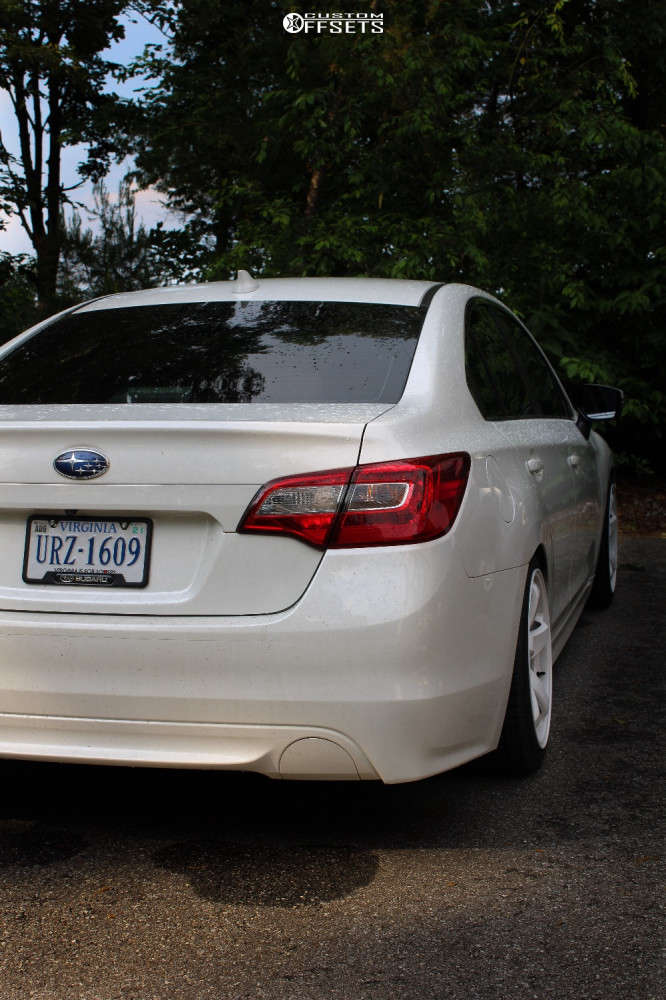 2016 Subaru Legacy with 18x9.5 40 GMR Gmr-04 and 235/40R18 Achilles Atr ...