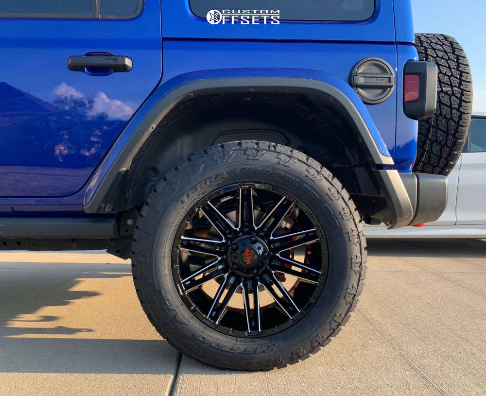 2019 Jeep Wrangler with 20x10 -18 Moto Metal Mo998 and 35/12.5R20 Nitto ...