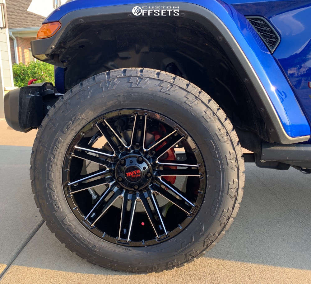 2019 Jeep Wrangler with 20x10 -18 Moto Metal Mo998 and 35/12.5R20 Nitto ...