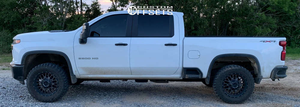 2021 Chevrolet Silverado 2500 HD with 20x9 0 KMC Km535 and 295/60R20 ...