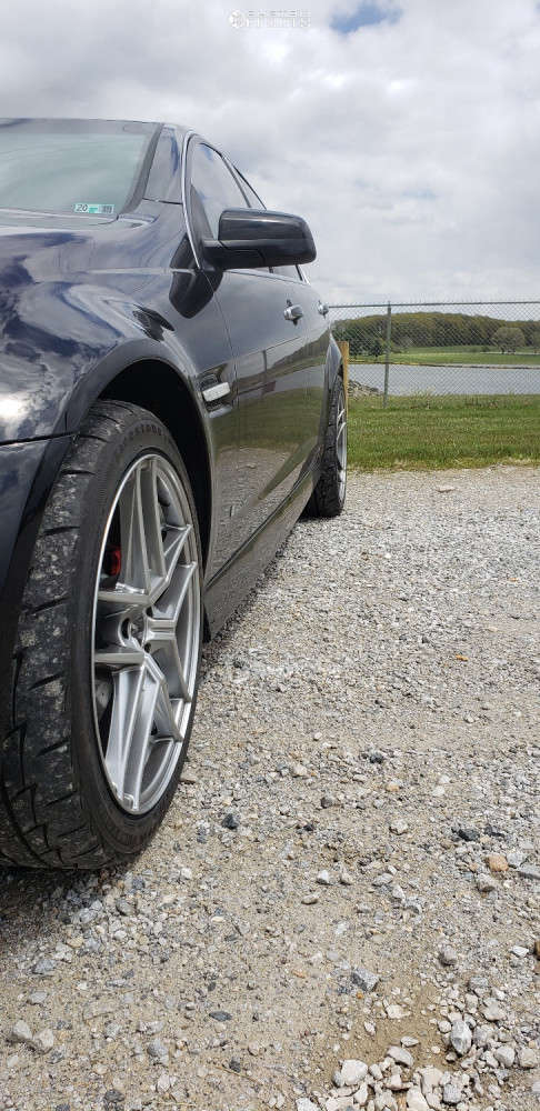 2009 Pontiac G8 with 19x8.5 35 Enkei Ty5 and 245/40R19 Firestone ...