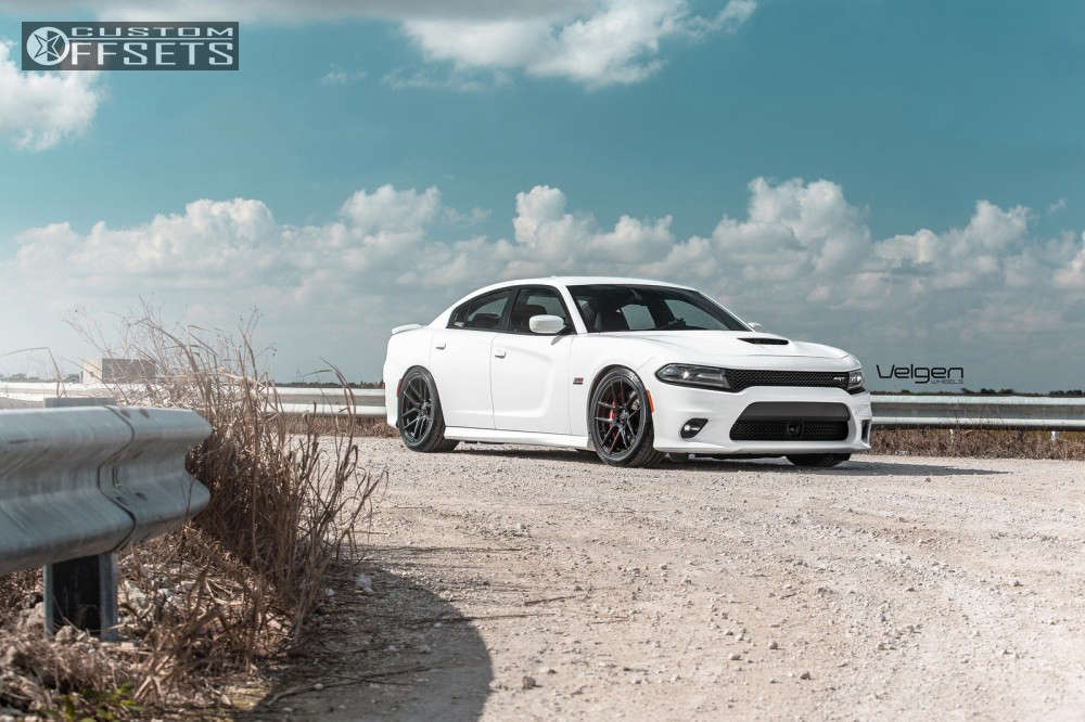 2016 Dodge Charger with 20x9 20 Velgen Vmb5 and 275/40R20 Nitto Motivo ...