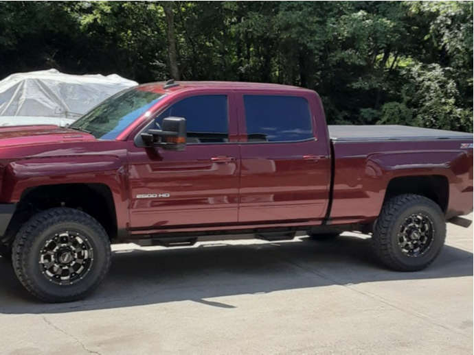 2016 Chevrolet Silverado 2500 HD with 18x10 -24 Sota Novakane and 35/12 ...
