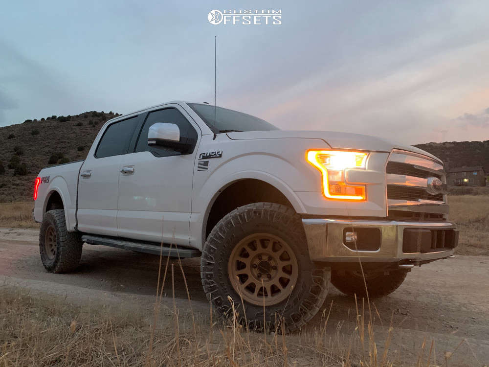 2015 Ford F-150 with 17x8.5 0 Method Mr703 and 35/12.5R17 Nitto Ridge ...