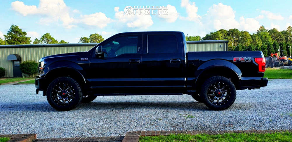 2018 Ford F-150 with 20x9 1 Fuel Vandal and 33/12.5R20 Nitto Ridge ...