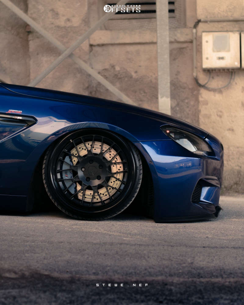 2012 BMW M6 with 20x9.5 30 Rotiform Forged Lvs and 245/35R20 Hankook ...