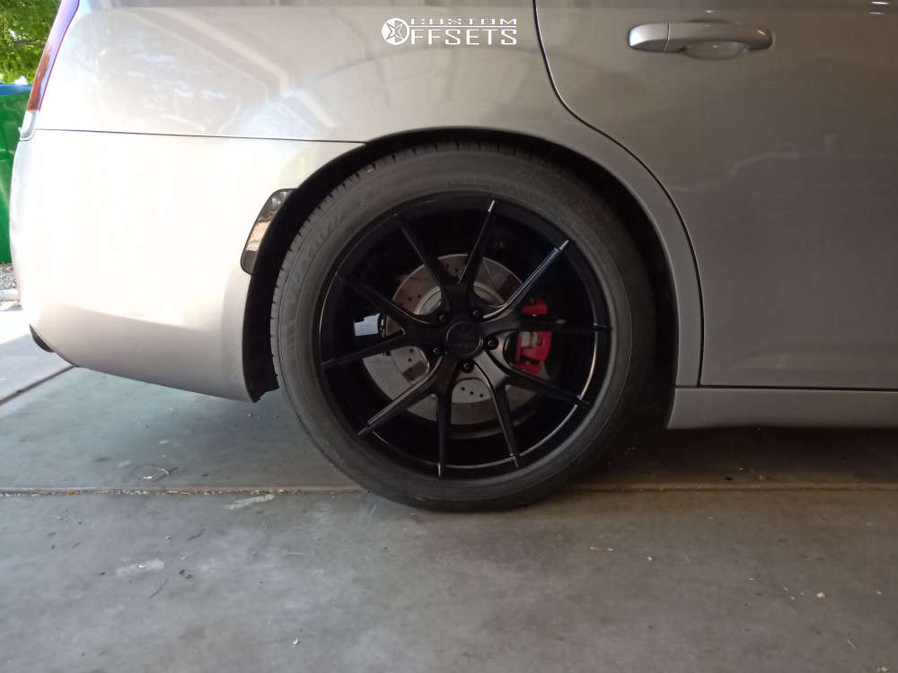 2017 Chrysler 300 with 20x9 38 Verde Axis and 245/50R20 Lexani Lx ...