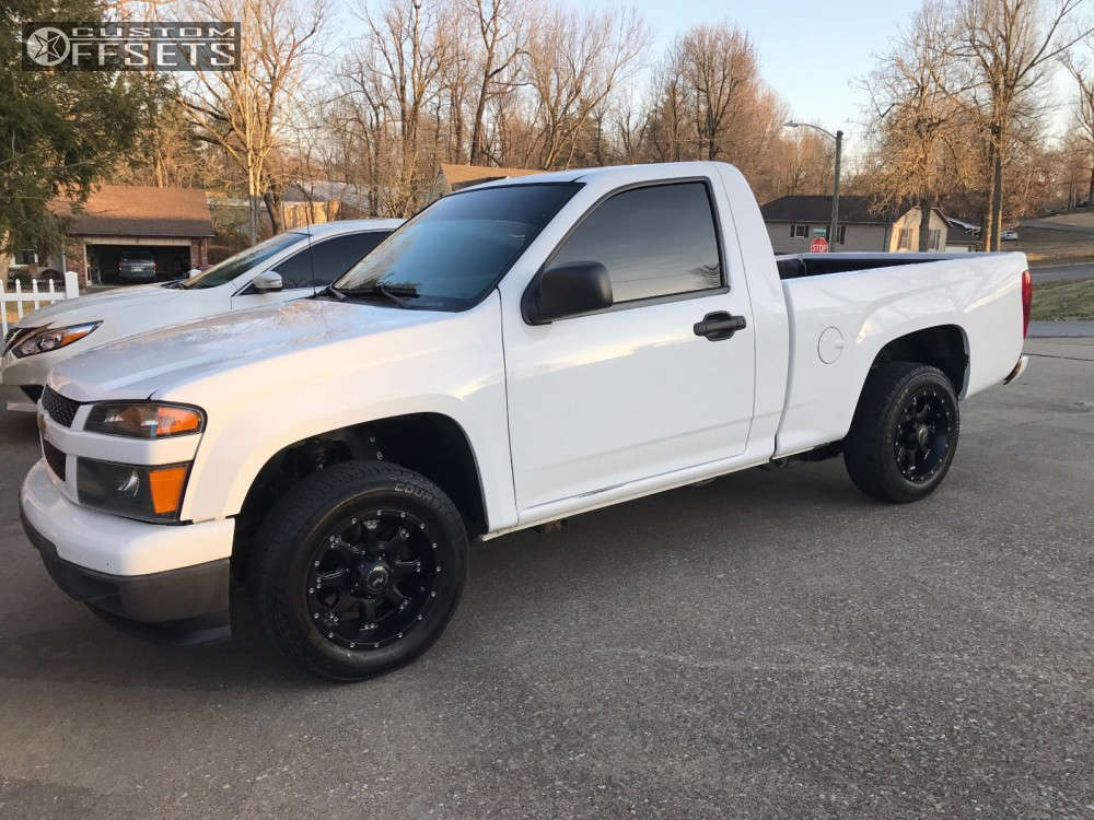 2012 Chevrolet Colorado with 16x8 0 Raceline Assault and 215/85R16 ...