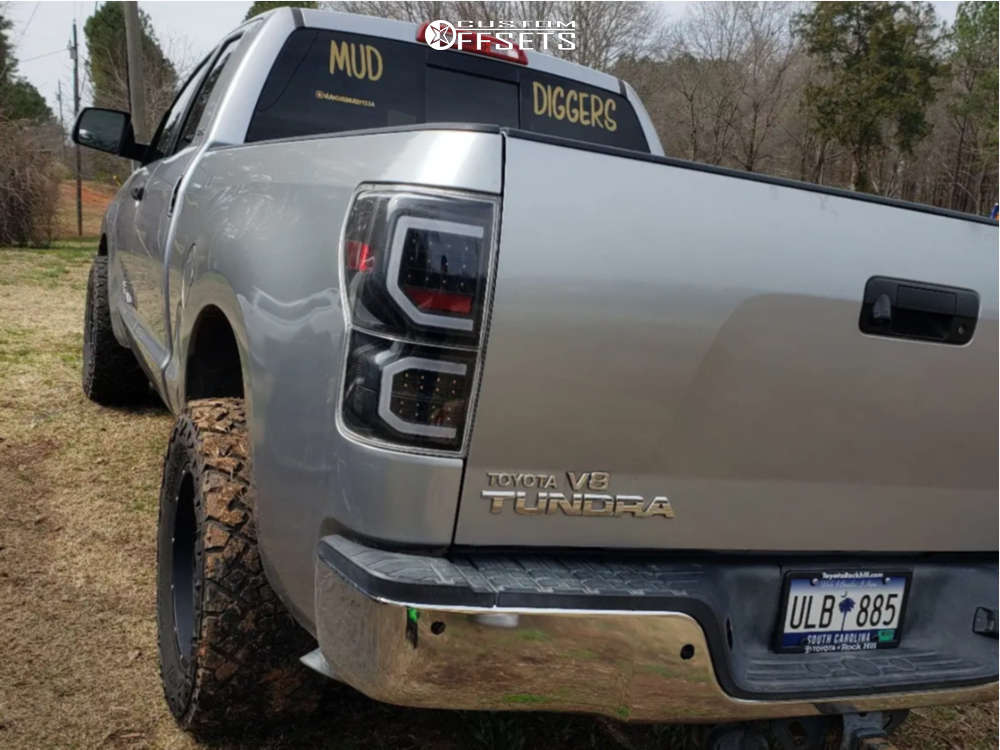 2012 Toyota Tundra with 18x9 12 Vision Rocker and 33/12.5R18 Venom ...