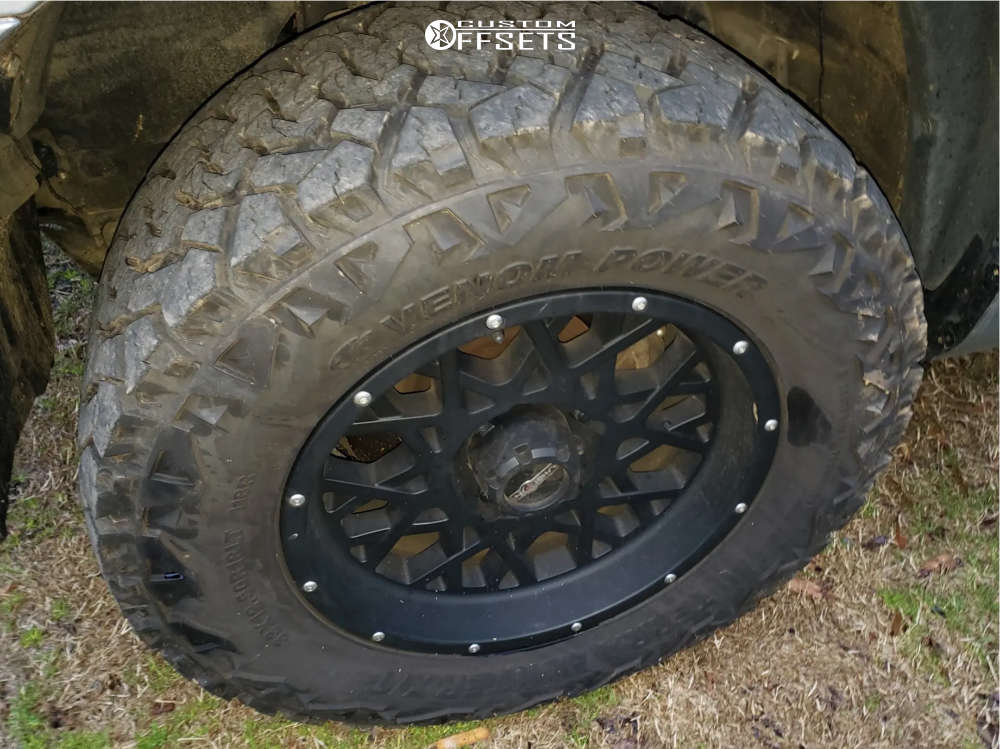 2012 Toyota Tundra with 18x9 12 Vision Rocker and 33/12.5R18 Venom ...