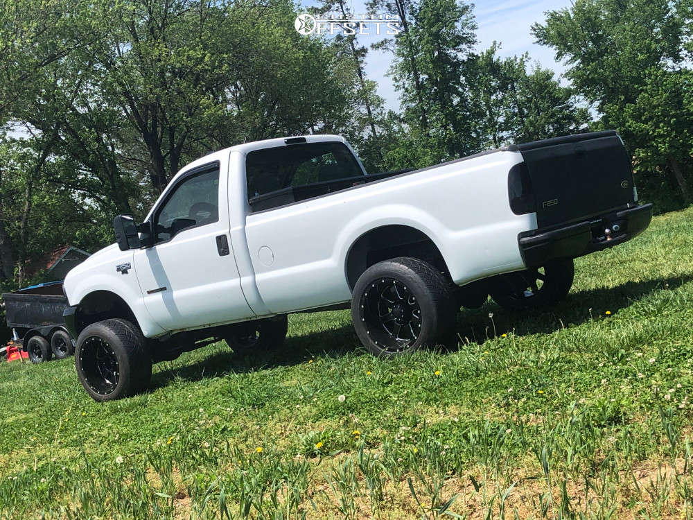 2000 Ford F-250 Super Duty with 20x12 -44 Gear Big Block and 33/10.5R20 ...