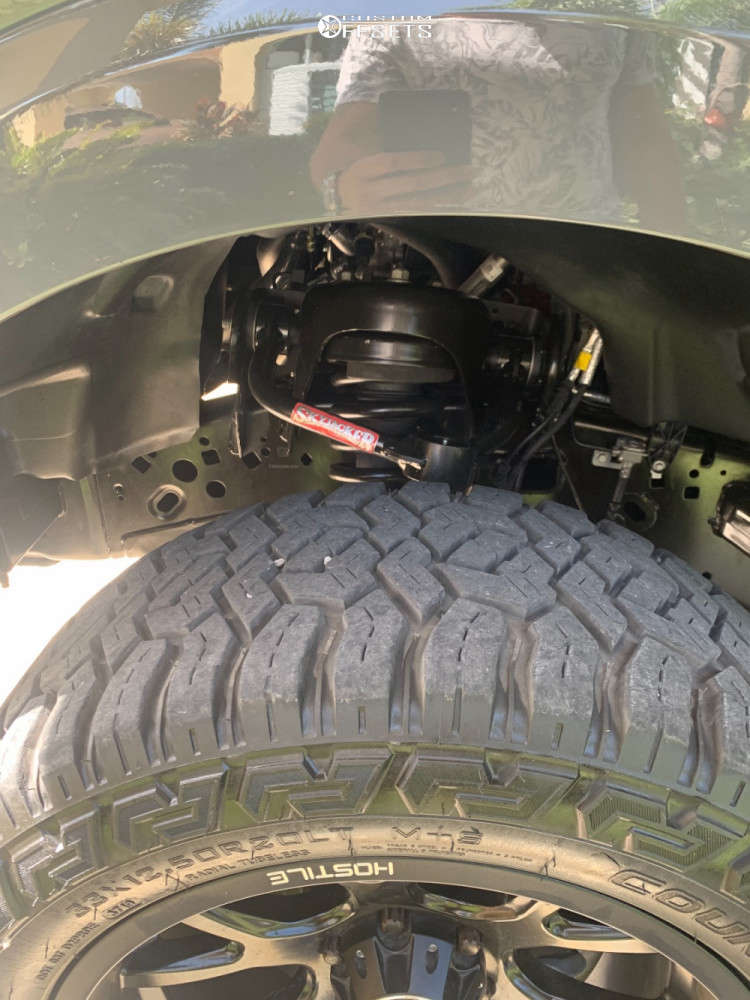 2021 Ford F-150 with 20x10 -19 Hostile Rage and 33/12.5R20 Fury Offroad Country Hunter Rt and ...