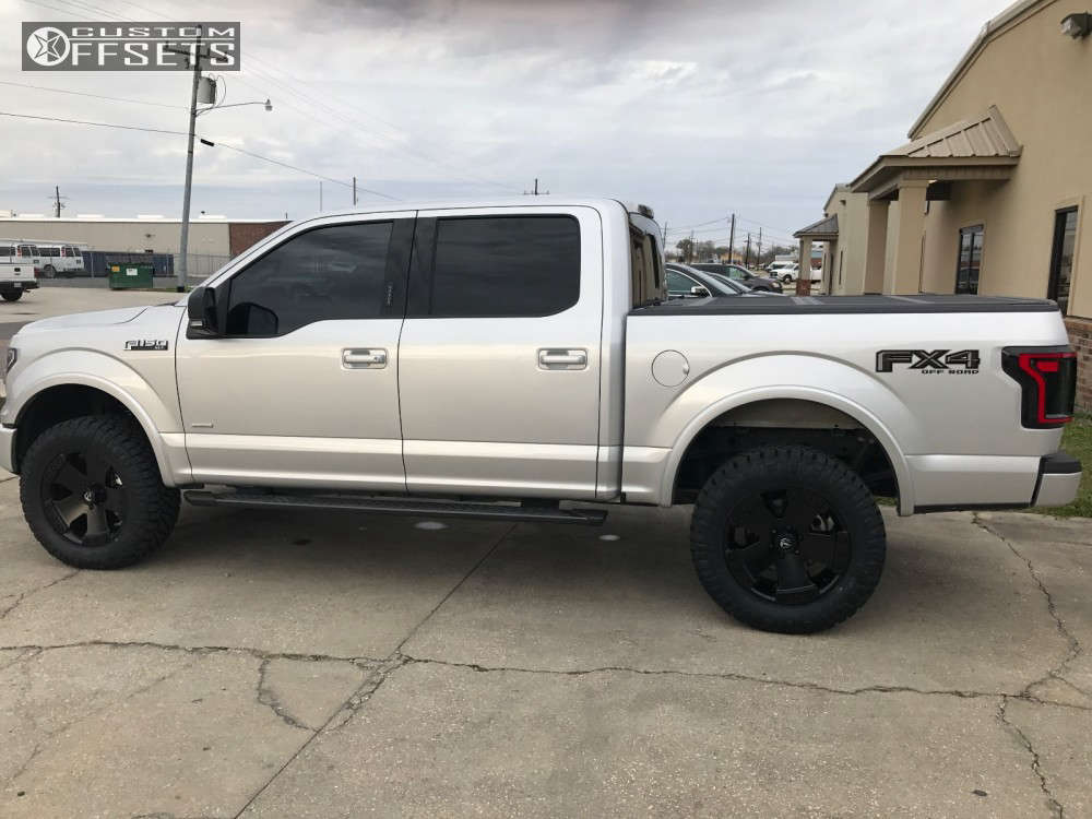 2016 Ford F-150 with 20x9 20 Fuel Monsta and 295/60R20 Nitto Ridge ...