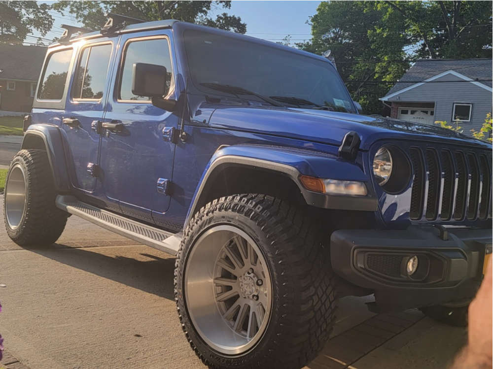 2018 Jeep Wrangler with 20x12 -41 Cali Offroad Summit and 33/12.5R20 ...