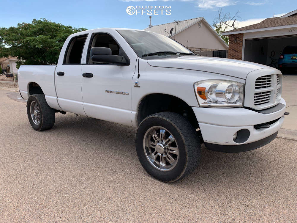 2006 Dodge Ram 2500 with 20x8.5 0 Axe 114 and 33/12.5R20 Nitto Terra ...