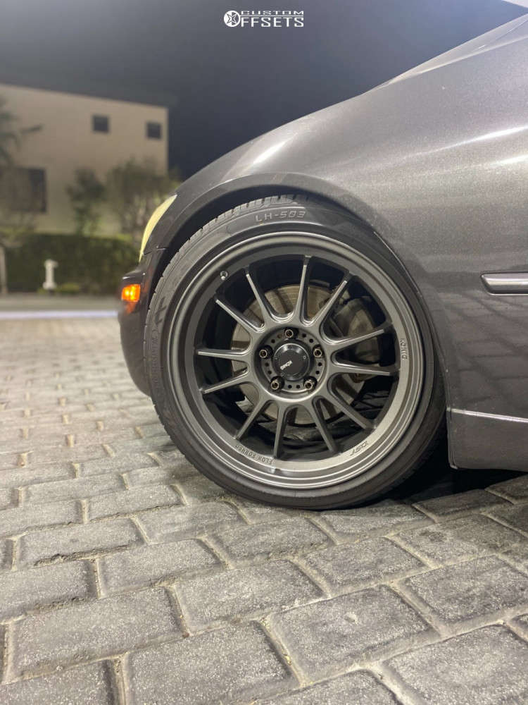 2004 Lexus IS300 with 18x8.5 35 Konig Hypergram and 225/40R18 Lionhart ...