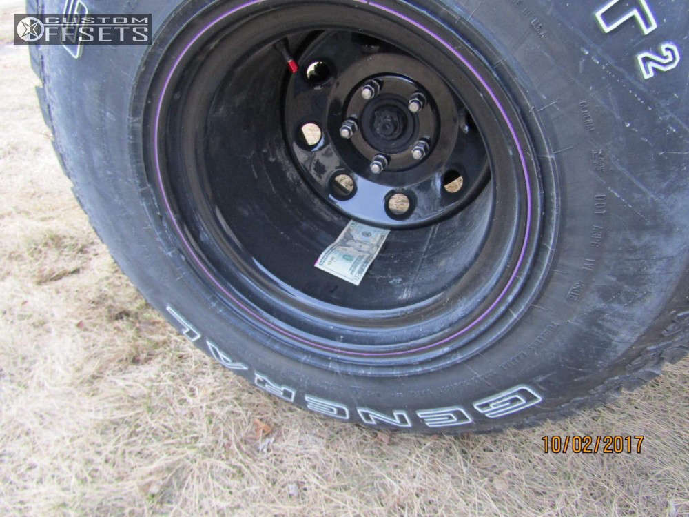 1998 Jeep Cherokee with 15x14 -88 Bart Wheels Super Trucker and 33/12 ...