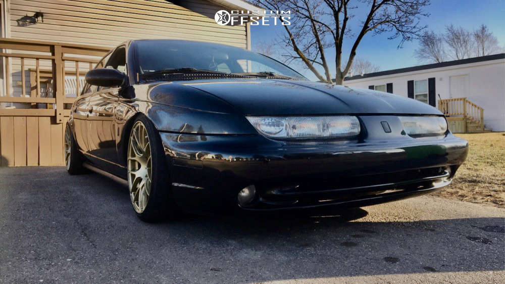 1998 Saturn SL2 with 17x8.25 25 XXR 527 and 205/40R17 Accelera All ...