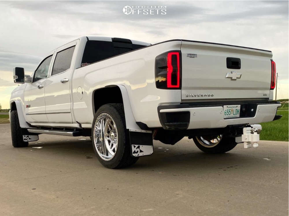 2018 Chevrolet Silverado 2500 HD with 22x12 -51 American Force Trax Ss ...