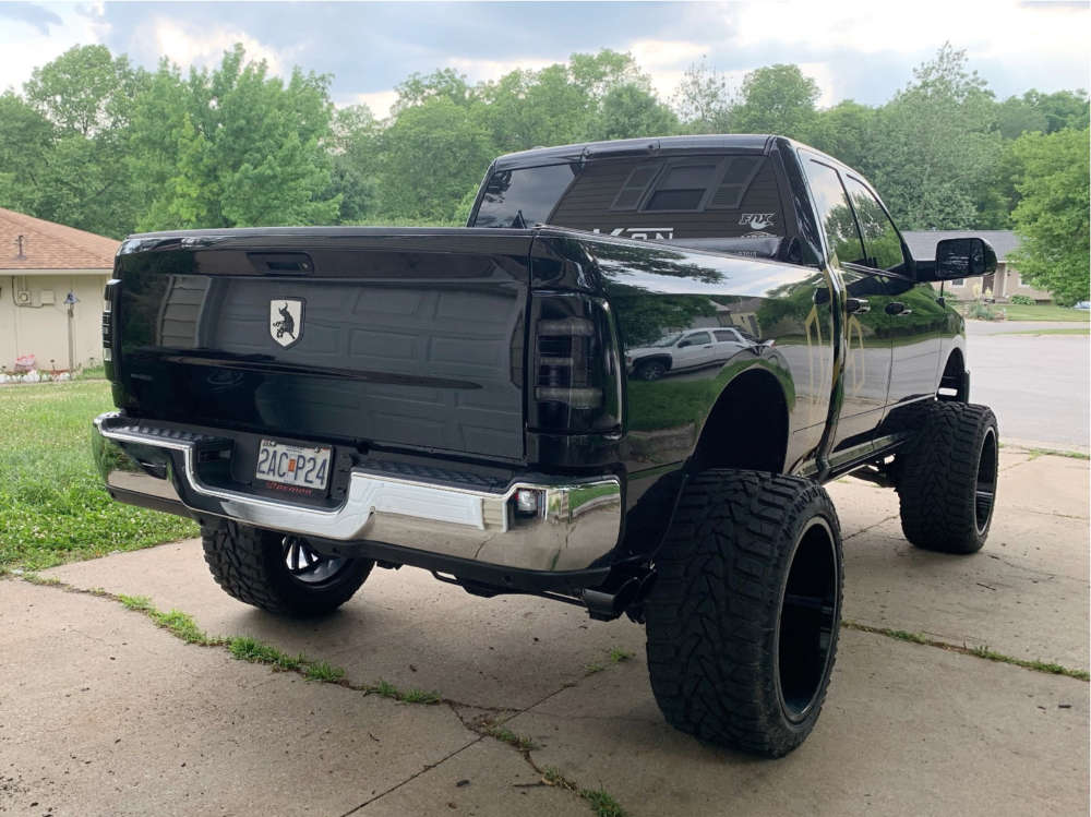 2018 Ram 1500 with 24x14 -81 ARKON OFF-ROAD Caesar and 36/14.5R24 ...