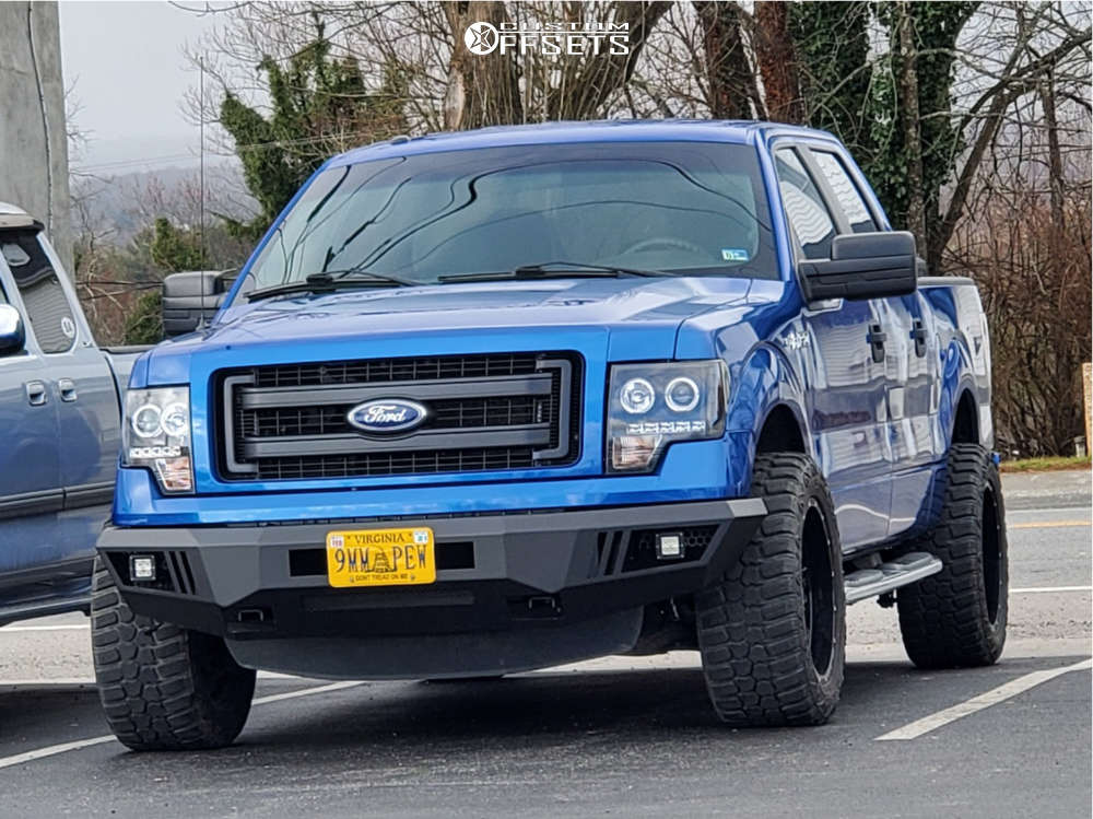 2014 Ford F-150 with 20x10 -19 Ballistic Rage and 33/12.5R20 RBP ...