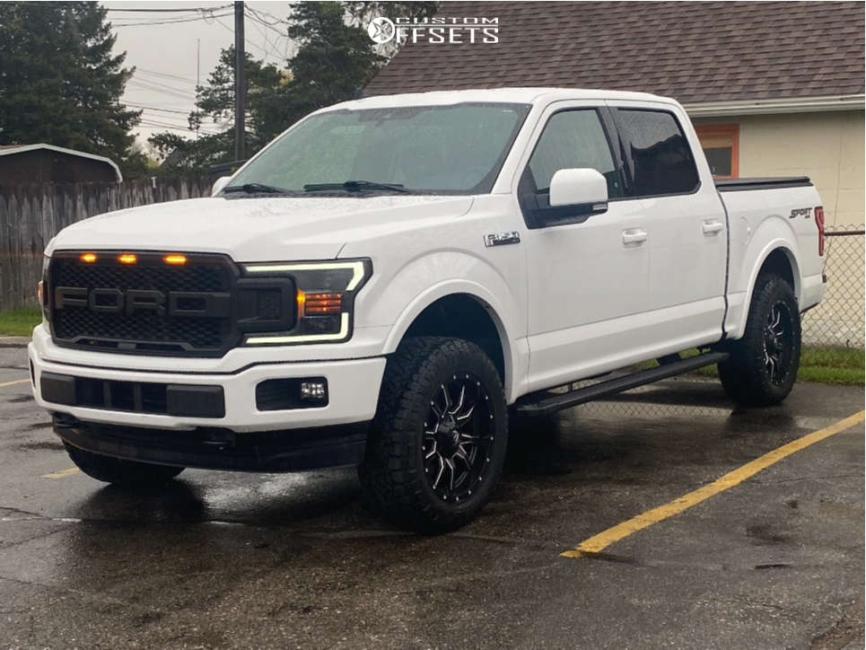 2019 Ford F-150 with 20x9 1 Fuel Vandal and 275/60R20 Nitto Ridge ...