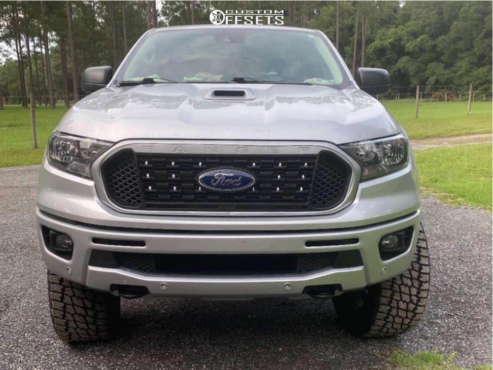 2019 Ford Ranger with 22x10 10 Fuel Maverick and 33/10.5R22 Nitto Terra ...
