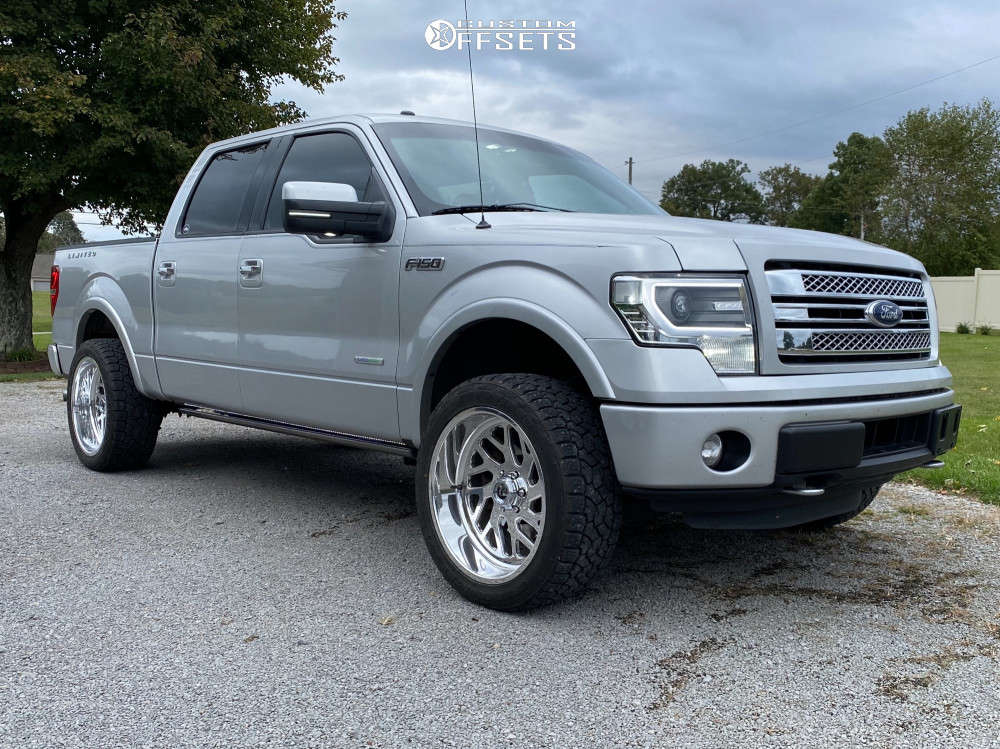 2014 Ford F-150 with 22x10 -18 Fuel Triton and 33/12.5R22 Toyo Tires ...