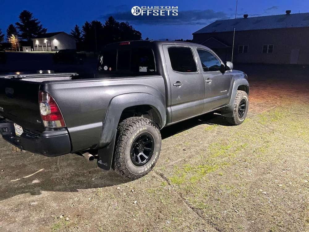 2011 Toyota Tacoma with 16x8 0 Vision Turbine and 265/75R16 General Atx ...
