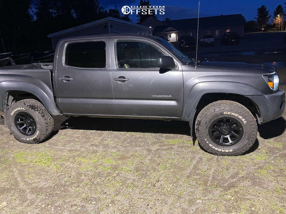 2011 Toyota Tacoma with 16x8 0 Vision Turbine and 265/75R16 General Atx ...