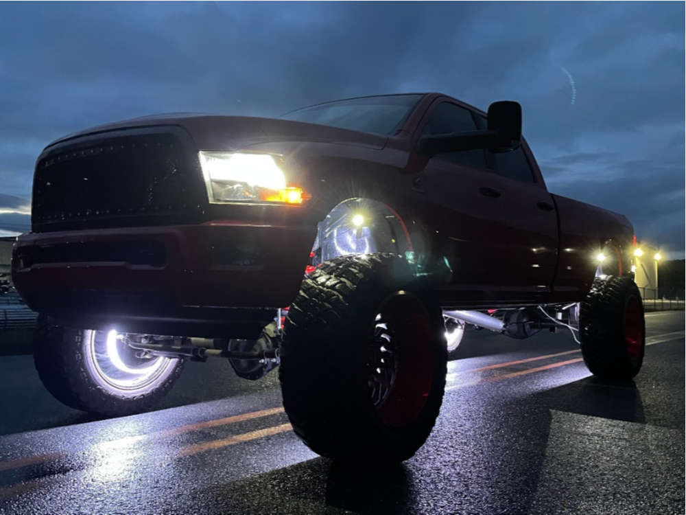 2011 Ram 2500 with 24x14 -81 ARKON OFF-ROAD Crown Series Victory and 40 ...