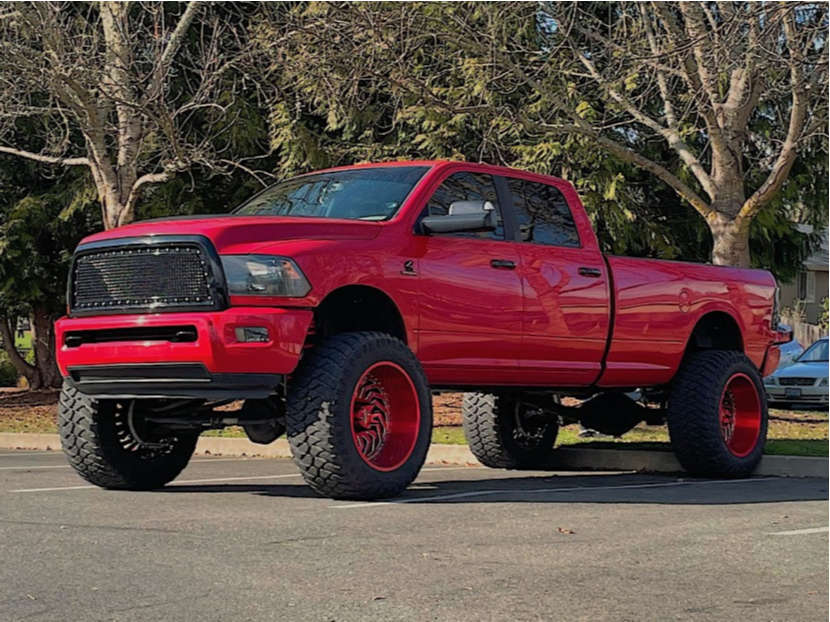 2011 Ram 2500 with 24x14 -81 ARKON OFF-ROAD Crown Series Victory and 40 ...