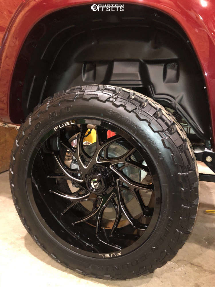 2020 Ram 1500 with 24x12 -44 Fuel Runner and 37/13.5R24 Toyo Tires Open ...