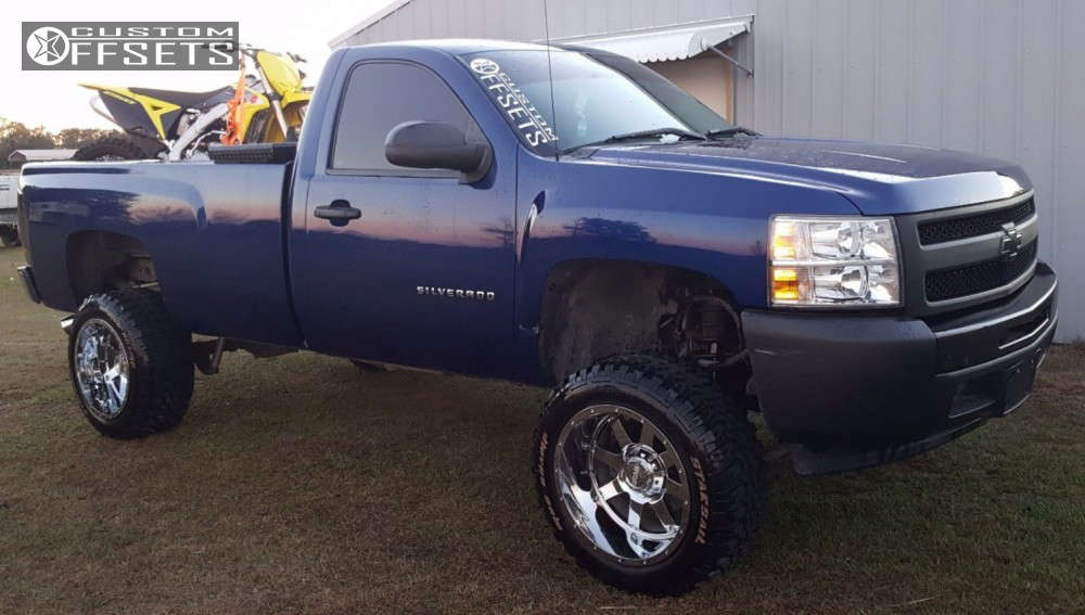 2013 Chevrolet Silverado 1500 with 20x12 -44 Gear Off-Road Big Block ...