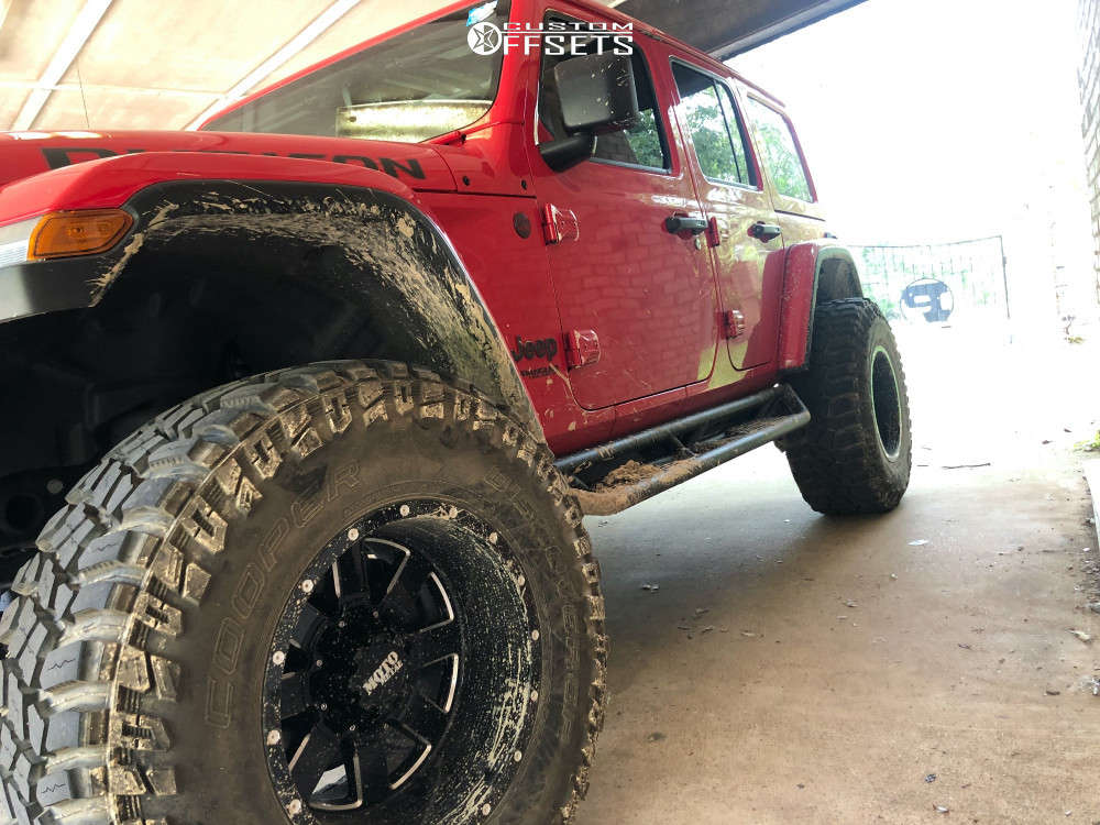 2019 Jeep Wrangler with 18x12 -44 Moto Metal Mo962 and 37/13.5R18 ...