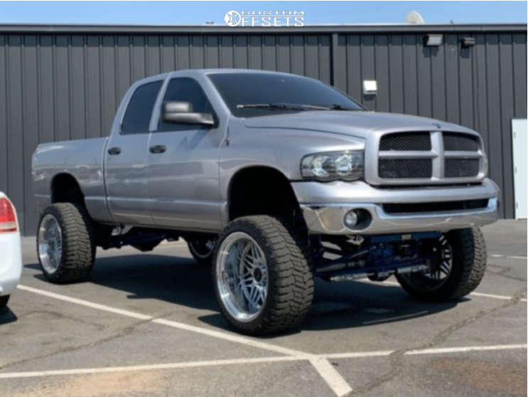 2003 Dodge Ram 2500 with 24x14 76 HD 8-point and 35/13.5R24 Radar ...