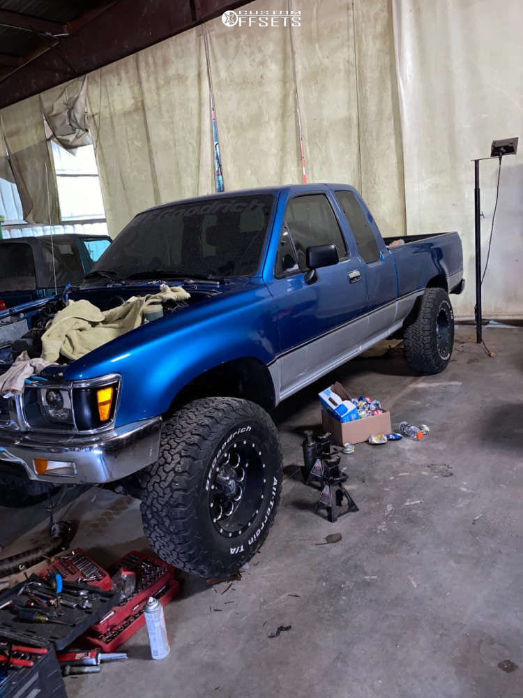 1994 Toyota Pickup with 15x8 -18 Fuel Revolver and 31/10.5R15 ...