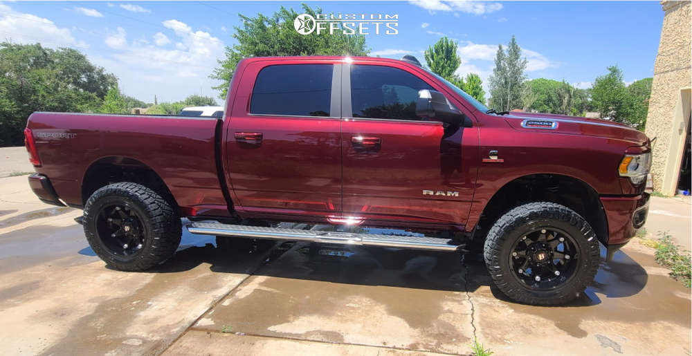 2021 Ram 2500 with 20x10 -24 Ballistic Rage 959 and 35/11.5R20 Nitto ...