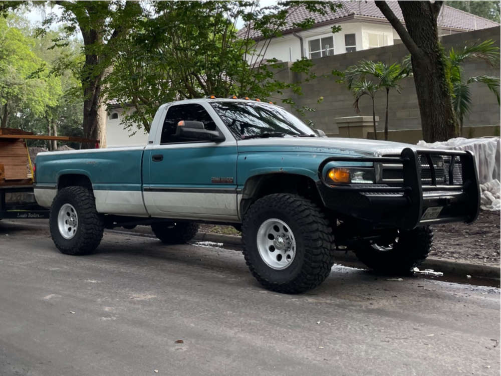 1996 Dodge Ram 2500 with 17x10 -18 Ultra Ua3 and 37/13.5R17 Cooper Stt ...
