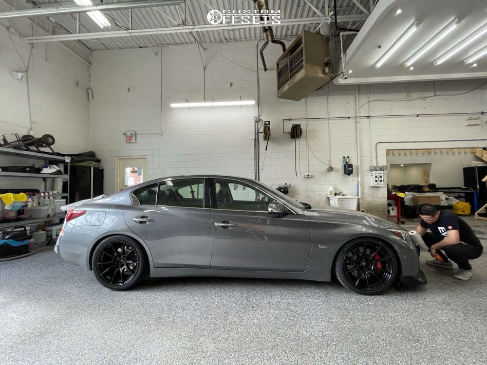 2019 INFINITI Q50 with 19x9.5 35 SSR Gtx01 and 245/40R19 Firestone ...