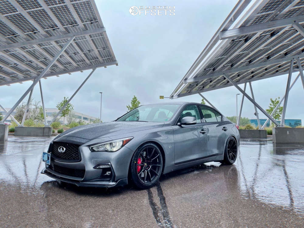 2019 INFINITI Q50 with 19x9.5 35 SSR Gtx01 and 245/40R19 Firestone ...