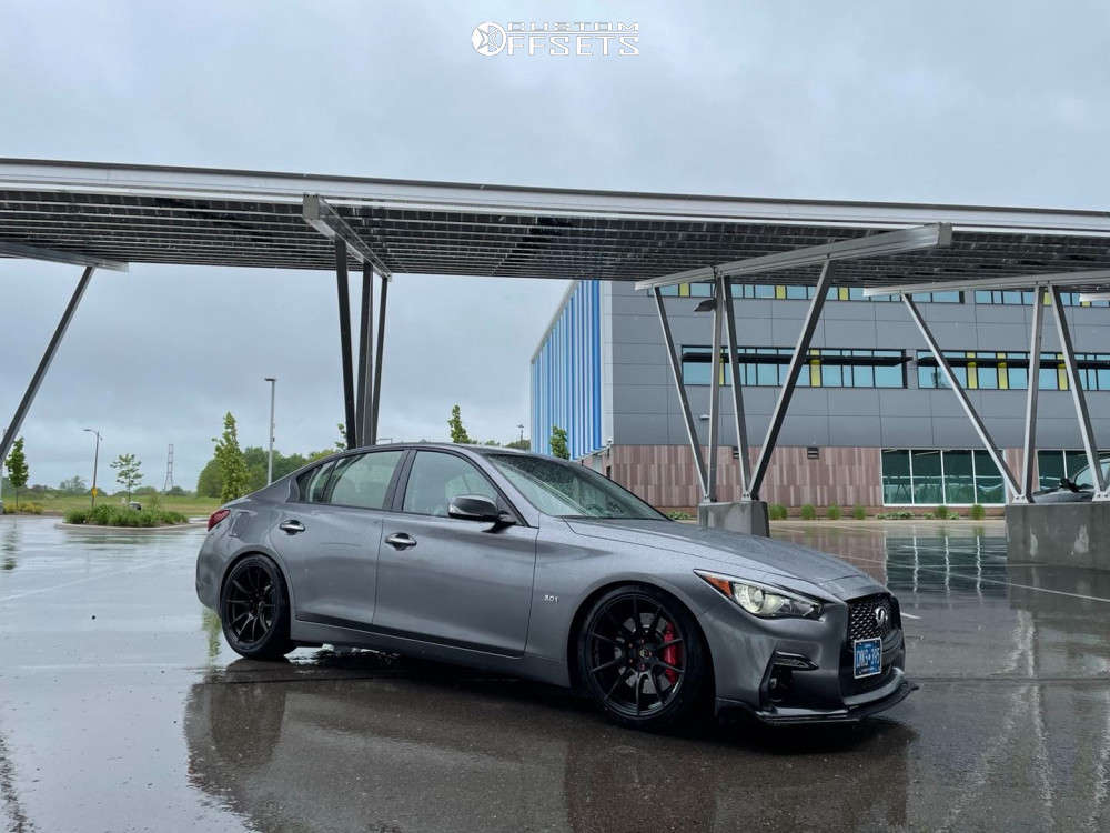 2019 INFINITI Q50 with 19x9.5 35 SSR Gtx01 and 245/40R19 Firestone ...
