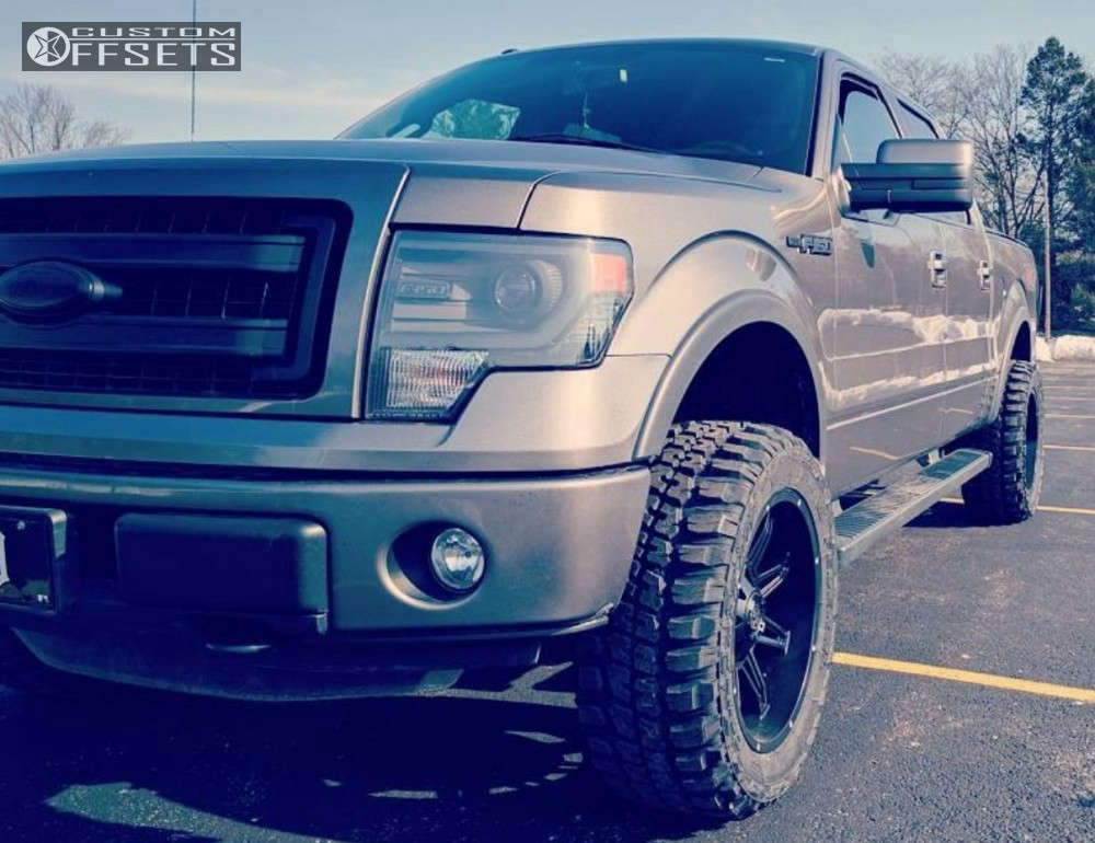 2014 Ford F-150 with 20x10 -25 Mayhem Rampage and 33/12.5R20 Federal ...