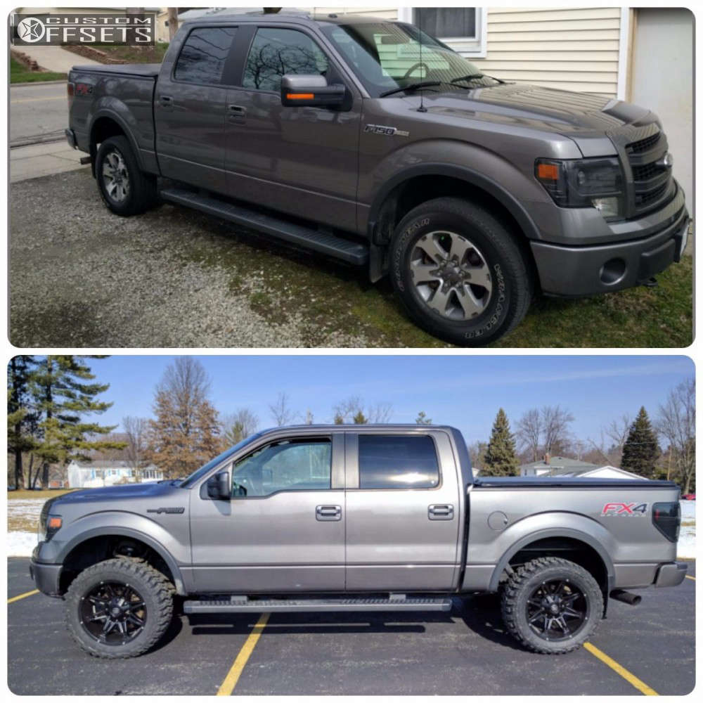 2014 Ford F-150 with 20x10 -25 Mayhem Rampage and 33/12.5R20 Federal ...