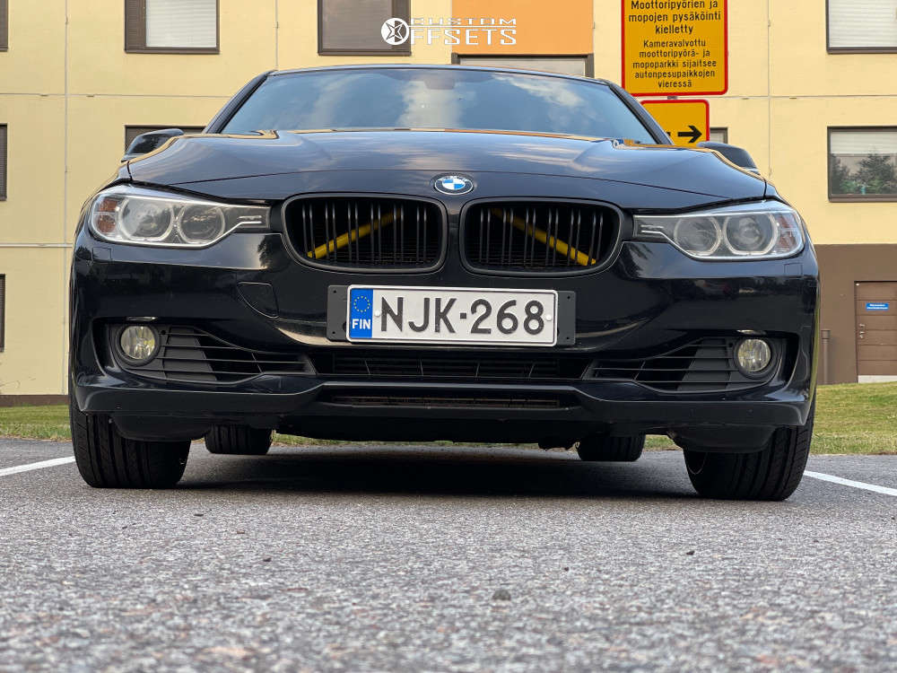 2014 BMW 320i XDrive with 19x8.5 40 Dotz Suzuka and 225/40R19 Nankang ...